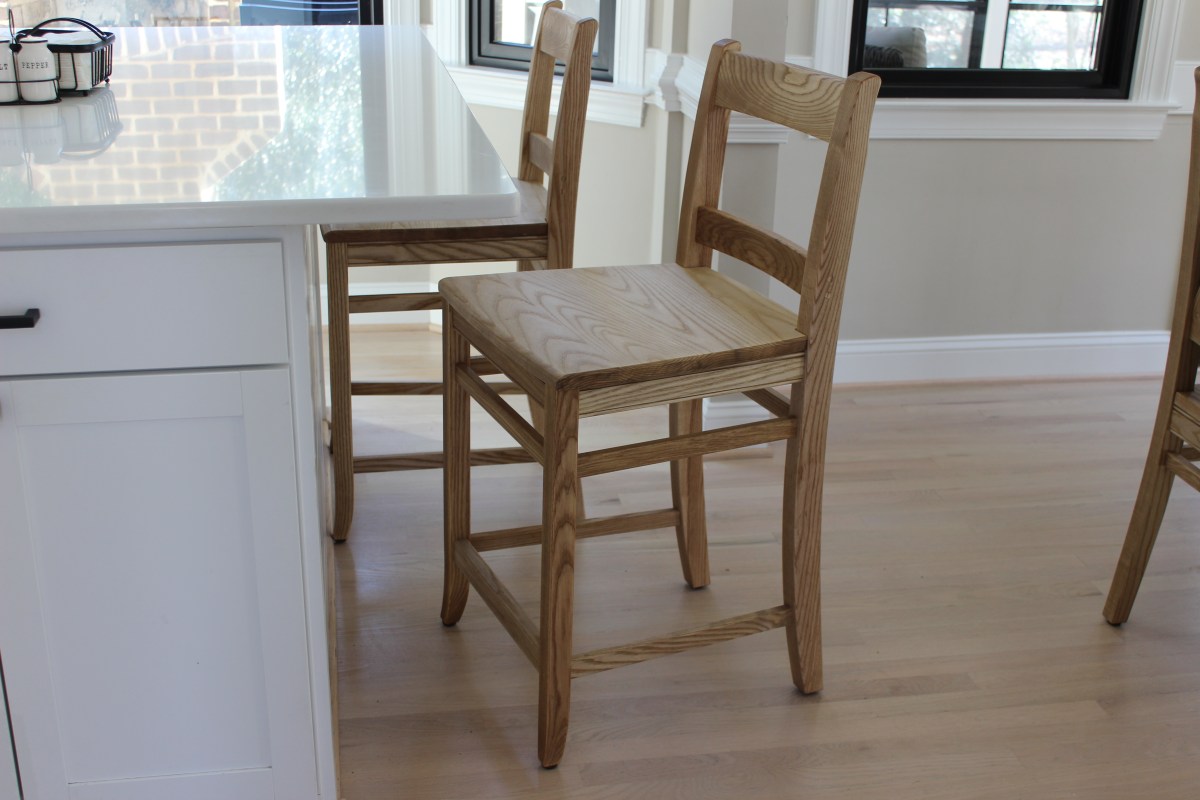 Farmhouse Bar Chairs – Whitehurst Custom Woodworking